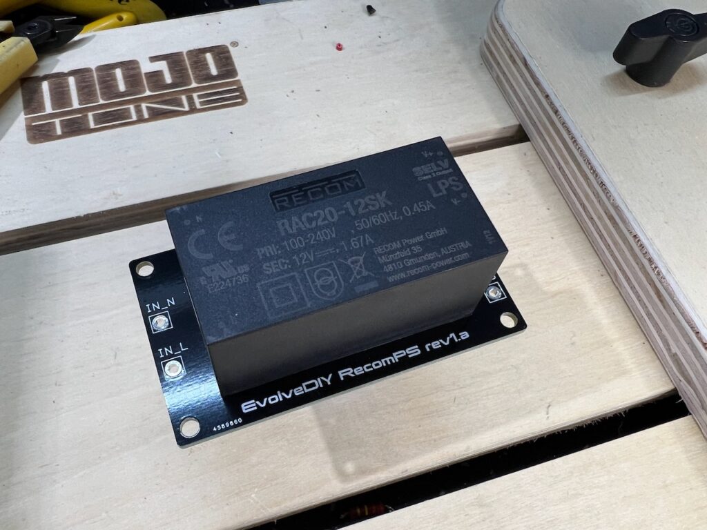 Recom SMPS 12VDC Mounting PCB - Evolve DIY