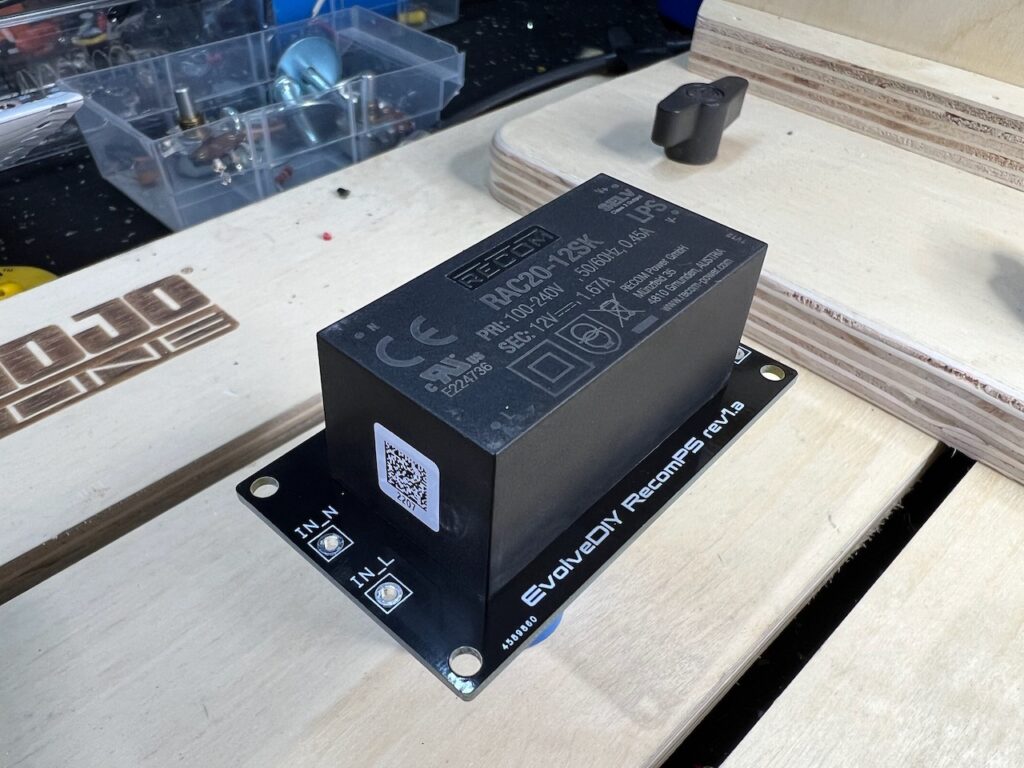 Recom SMPS 12VDC Mounting PCB - Evolve DIY