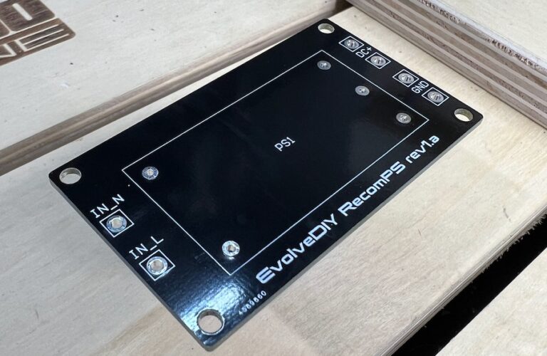 Recom SMPS 12VDC Mounting PCB - Evolve DIY